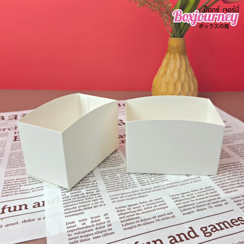 fastfoodbox,white 6x10x6.5 cm. - Boxjourney บ็อกซ์เจอร์นี่